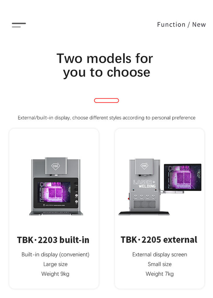 TBK 2203/2205 Intelligent Laser Welding Machine for BGA Rework and ...