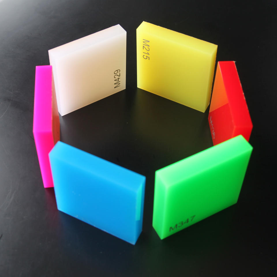 High Quality Transparent Color Mirror Acrylic Panels