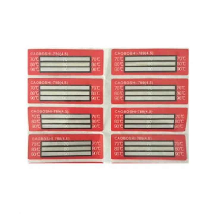 Thermometric Irreversible Indicator Paper Thermal Strip Sticker ...
