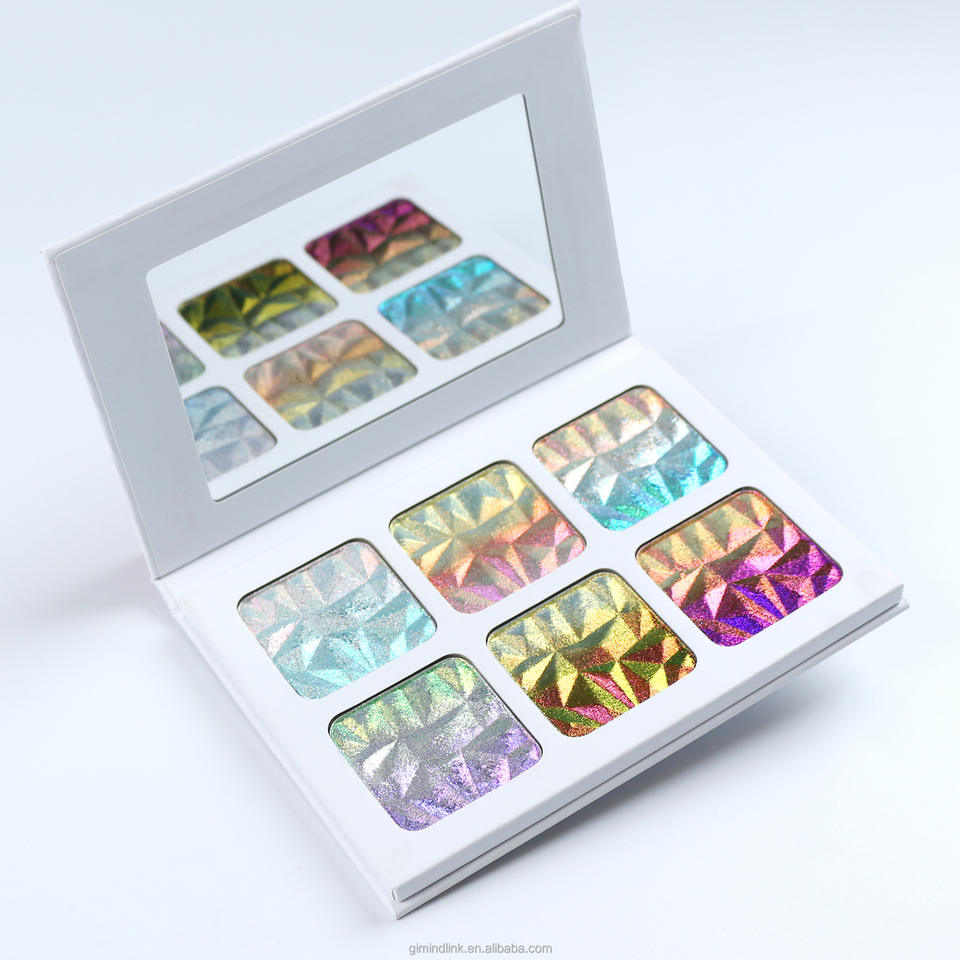 Wholesale OEM 8 Colors Custom Logo Label Eyeshadow Palette with Powder ...