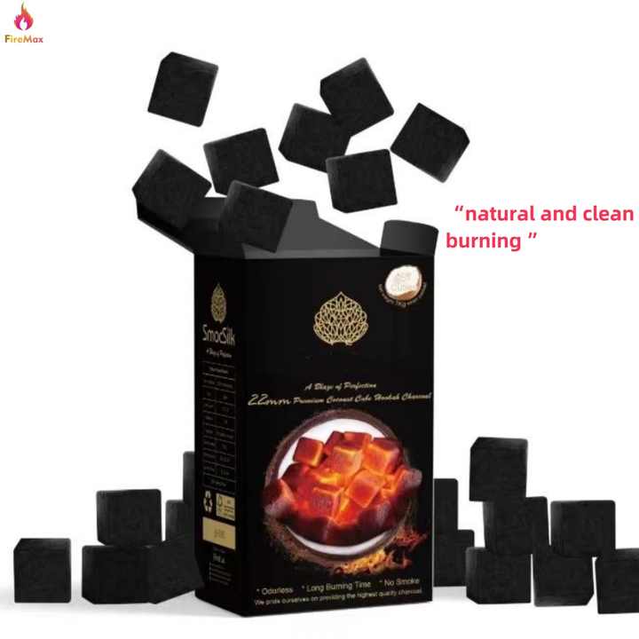 FireMax Charcoal Factory Coconut Shell Hookah Coals Charcoal 100% ...