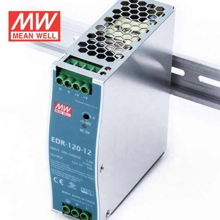 Meanwell NDR XDR 75W, 120W, 240W, 480W, 960W, 12V, 24V, 36V,48v Switching DIN Rail Power ...