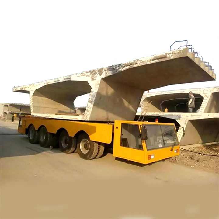 200 Ton Bridge Concrete Segment Girder Transporter Semi Trailer 500T ...