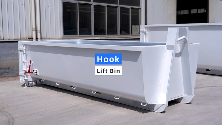 10 M3 Hook Lift Bin for Recycling - Durable & Efficient