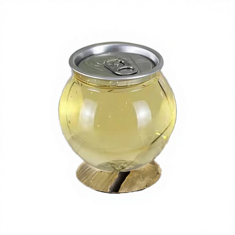 Noyda 200ml PET Transparent Ball Shaped Plastic Bottle with Easy Open ...