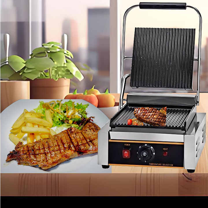 Hot Sale Restaurant Stainless Steel Electric Griddle Grill Cooking ...
