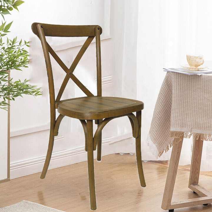 Modern Outdoor Waterproof Brown Natural Banquet Party Garden X Back ...
