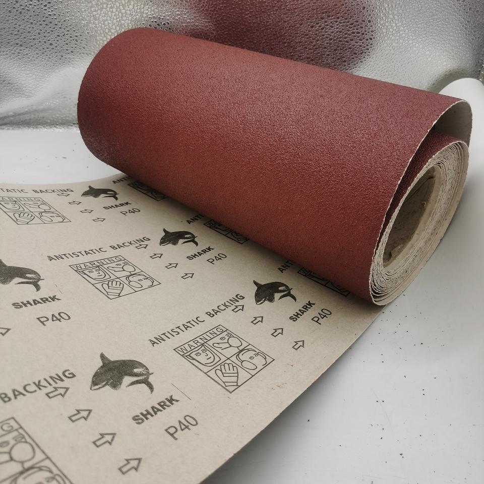 Abrasive Sandpaper Rolls for Polishing Coated Ceramic OEM Available 40 ...