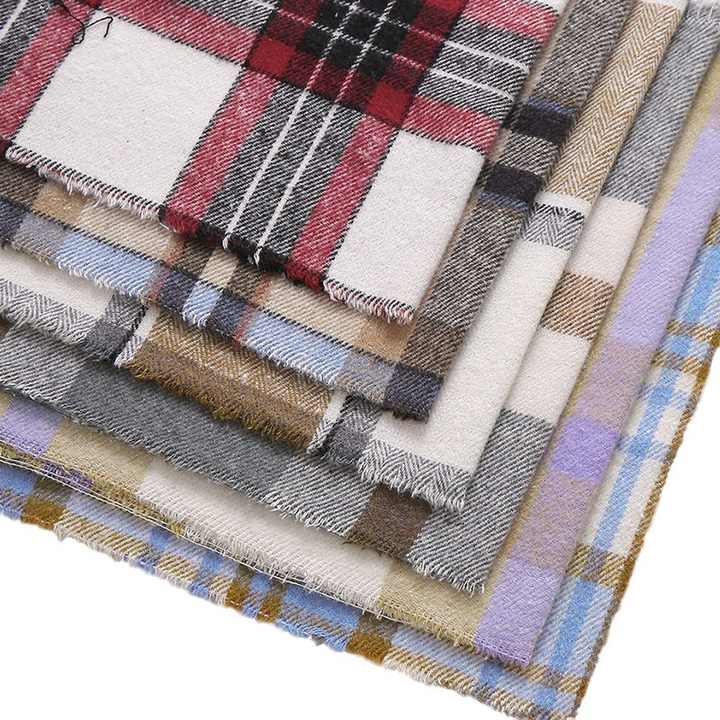 Shop Our Woven 7S Cotton Flannel Fabric - Yarn Dyed Plaid