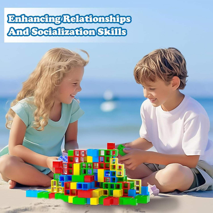 Children Blocks Balance Tower Board Game Smart Balance Stacking Kids ...