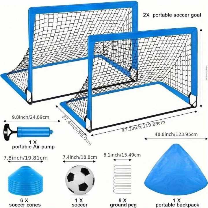 Portable Foldable Pop-Up Indoor/Outdoor Sports Door Football Net for ...