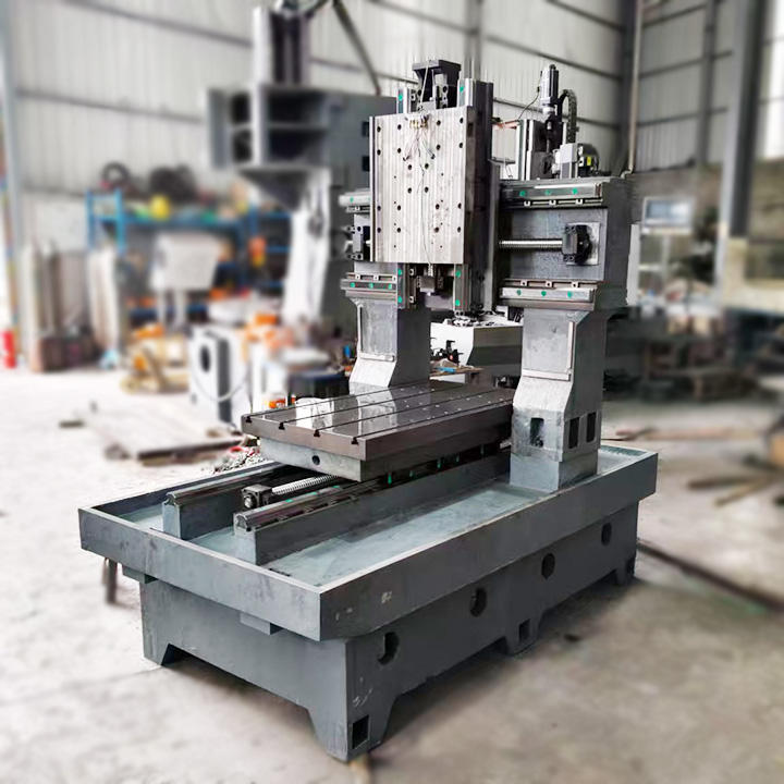 HT250 Material Full-Cast Heavy-Duty 6060 Milling Machine