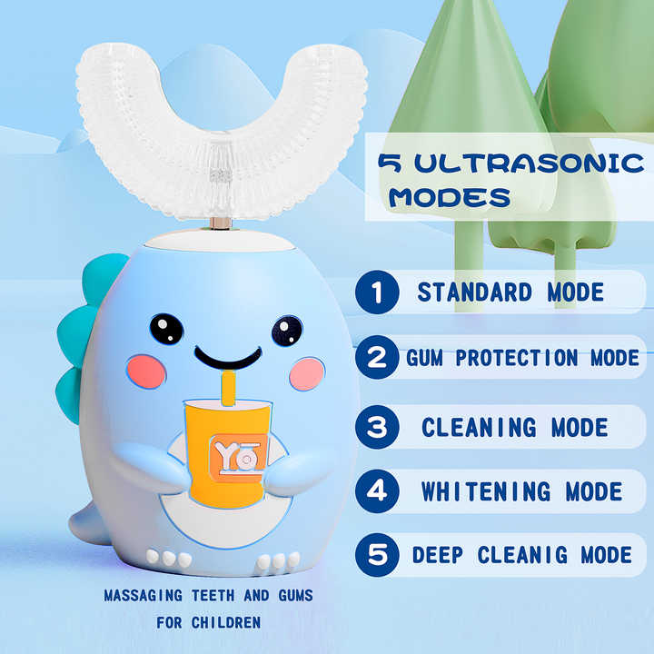 DYCROL U Shaped Electric Toothbrush - Fun & Effective Cleaning