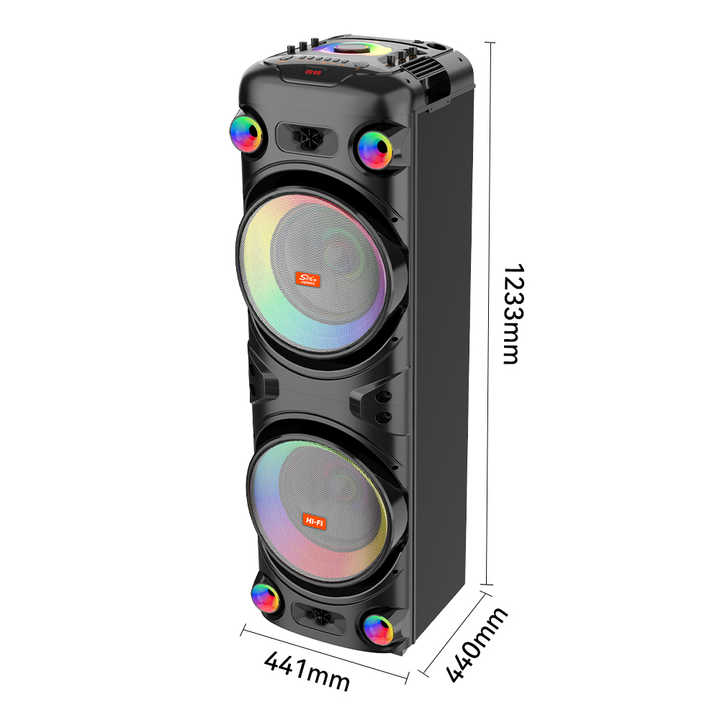 SING-E ZQS15201 - High Power 15-Inch Dual Karaoke Speakers