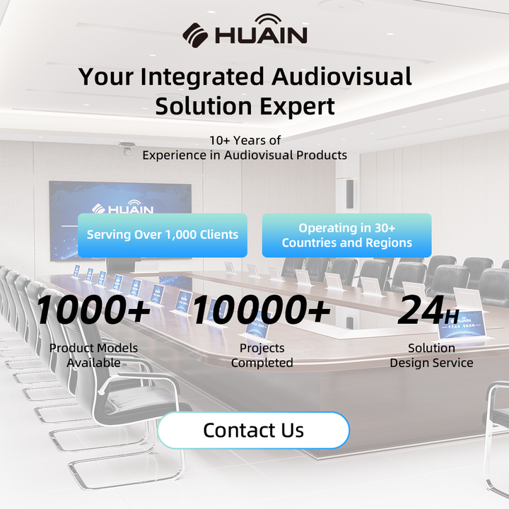 HUAIN Classroom Conference System Infrared Teaching Desktop Microphone ...