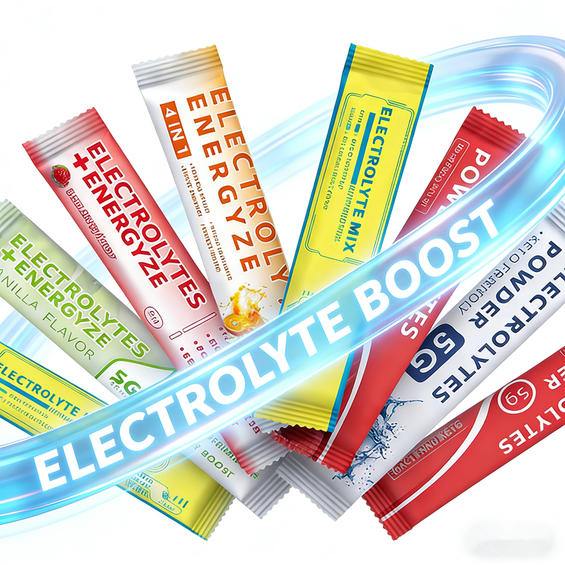 Private Label Natural Energy Drinks Powder Packets Sugar Free Mix with ...