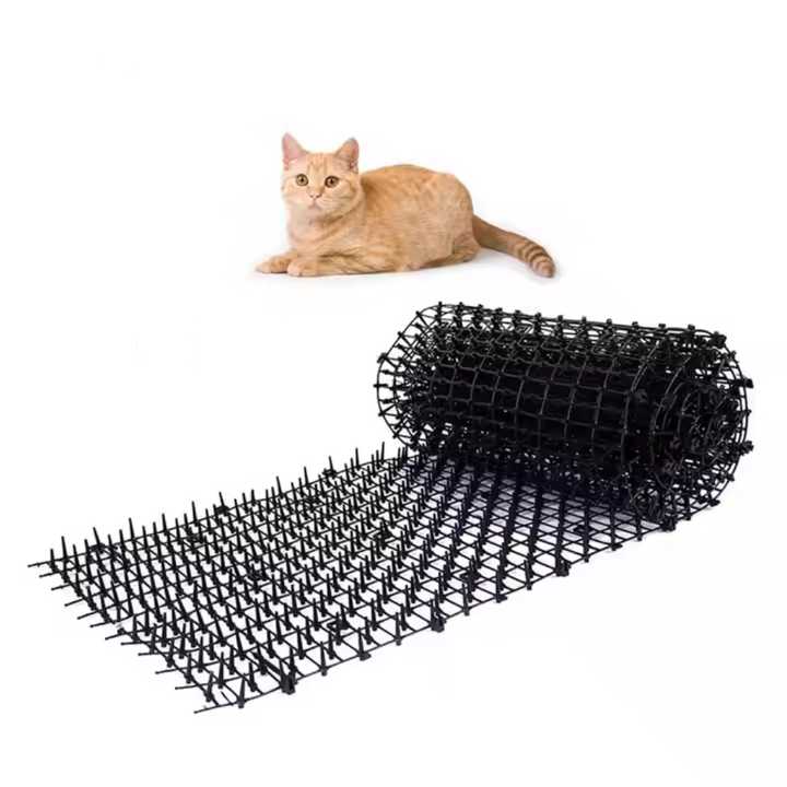 PP Material Pet Black Deter Proof Anti Cat Spikr Mat Cat Repellent Pad ...