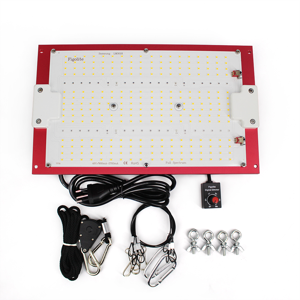 Figolite 正品LM301H 量子板植物灯 120W 240W 全光谱 UV IR 开关-阿里巴巴