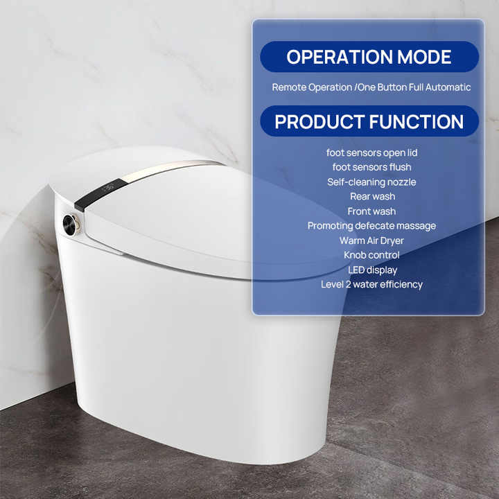 Smart Toilet - JOMOO Bathroom Remote Control Intelligent Seat