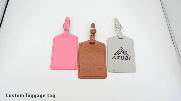 Customized Luggage Tags - Stamp Your Logo on Travel Gear