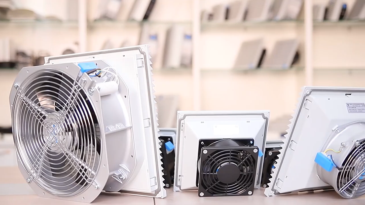 Linkwell IP54 Electrical Cabinet Ventilation Equipment Fan and Filter
