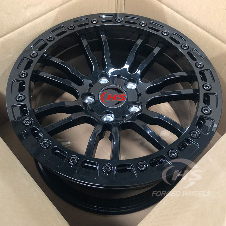 Custom Forged Rim Beadlock Wheels 17/18/19Inch Real Beadlock for ...
