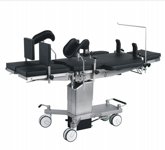 Adjustable Hospital Bed with X-Ray Compatibility Electrically Powered ...