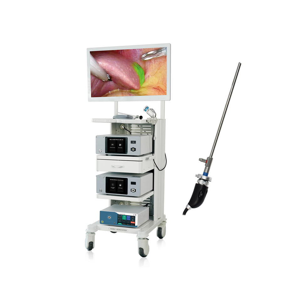 Medical Hospital Endoscope Tower Camera System Laparoscopic Complete ...