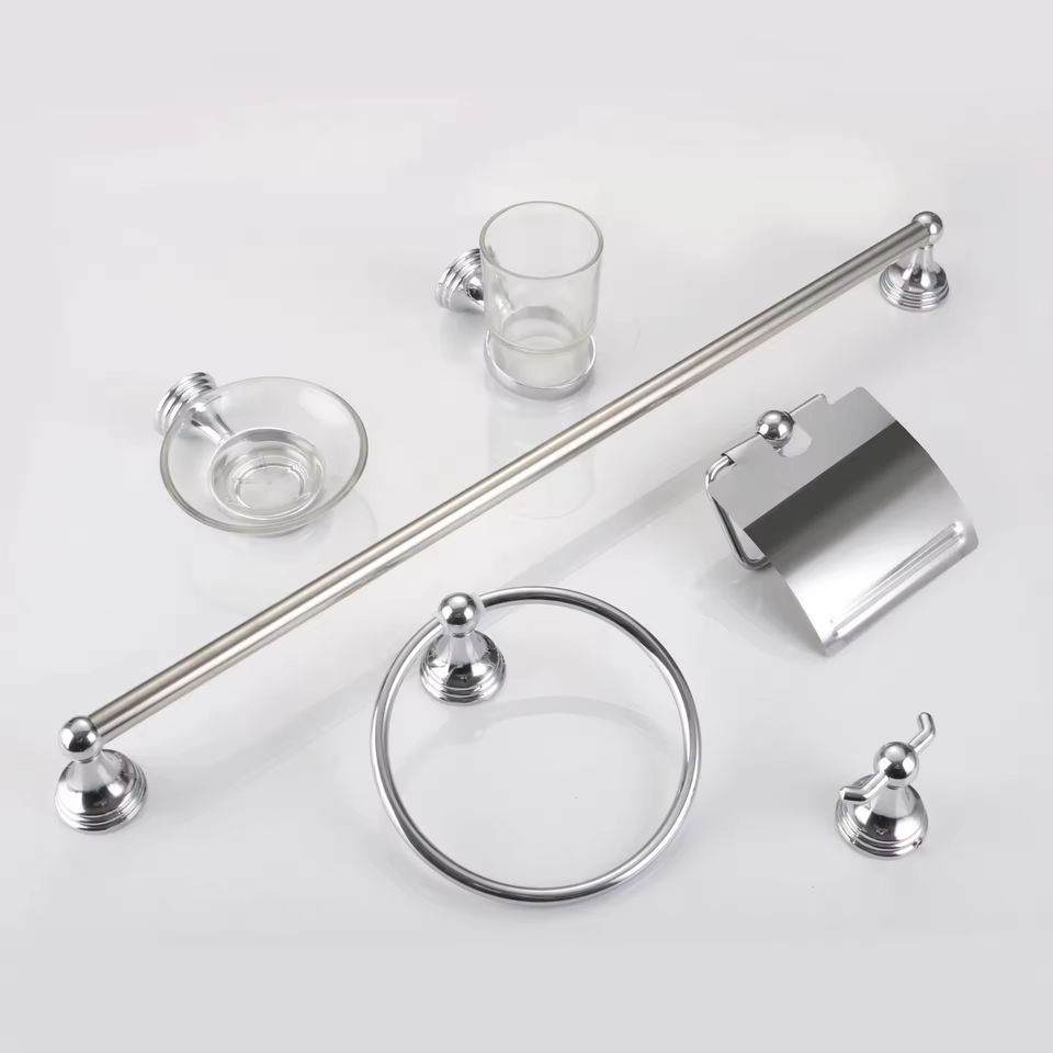 7pcs Bath Hardware Set - Eco-Friendly & Stylish Accessories
