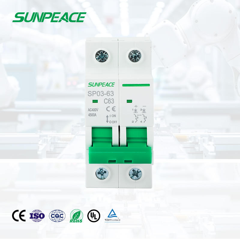 Sunpeace DZ47 DC MCB 6kA Miniature Circuit Breakers 600V 1A 2A 3A 4A 6A ...