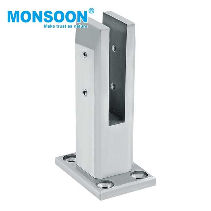 Outdoor Baluster Hand Railings Glass Clamp Glass Pool Fence Spigots ...