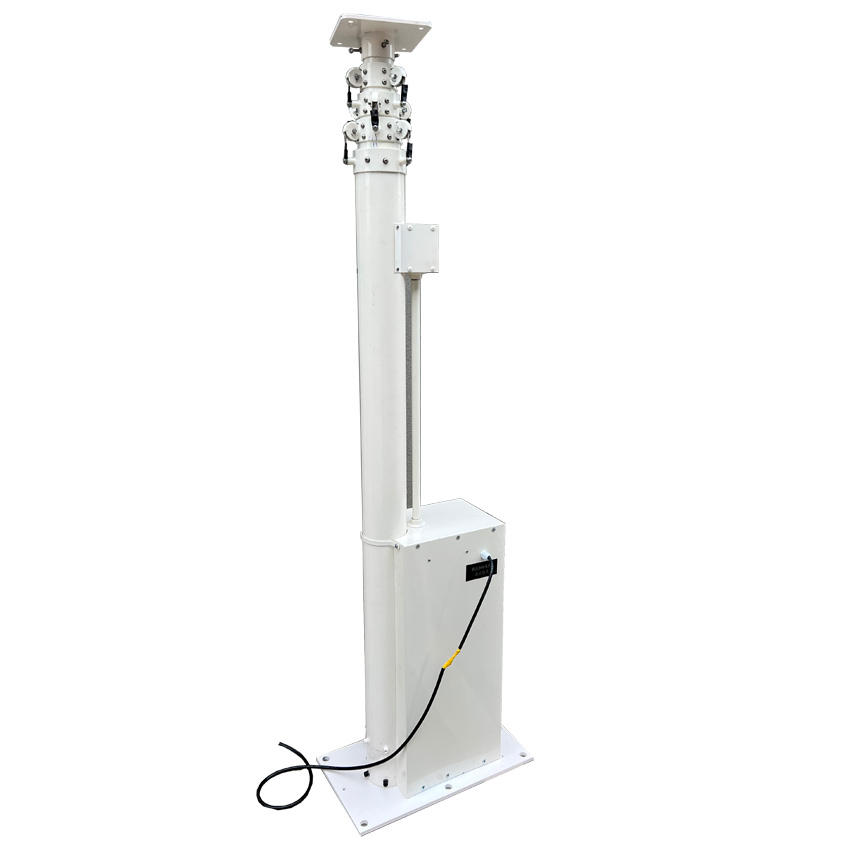 10-meter Electric Portable Telescopic Mast Compatible with CCTV Cameras ...