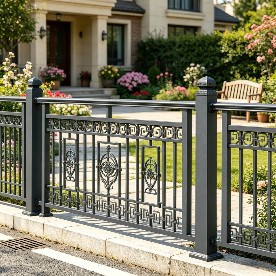 Aluminum Railing Balustrade System - for Balcony, Deck, Stair, Villa ...