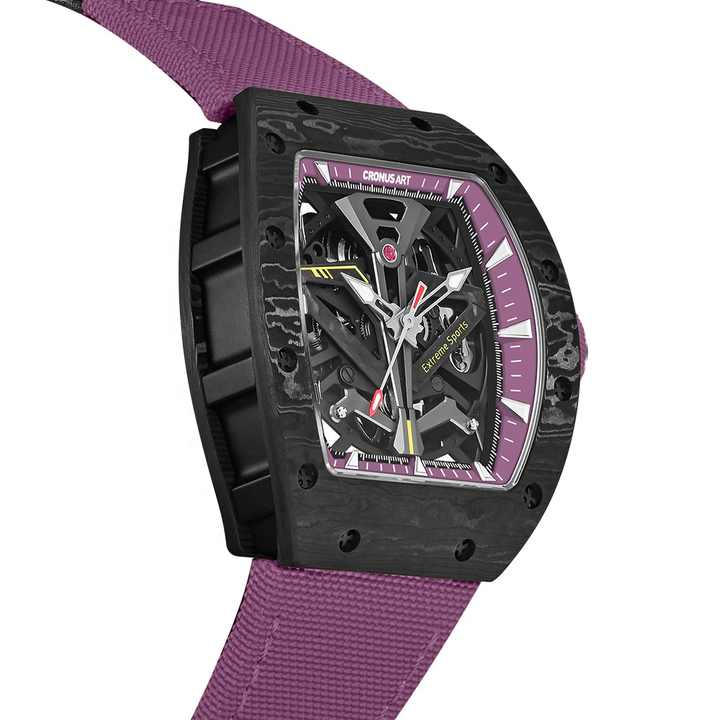 2025 Luxury Automatic Mechanical Watches Skeleton Luminous Dial High ...