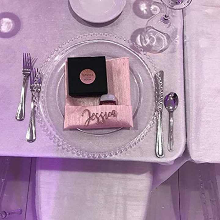 Customized Acrylic Name Tags - Perfect for Wedding Signs