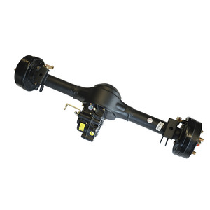 Durable electric golf cart rear differential axle integrated 130 drum ...