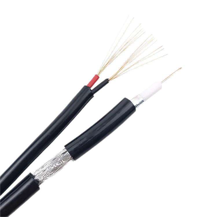 90% Shielded RG6 Coaxial Cable Solid Copper Core, Low Loss for ...