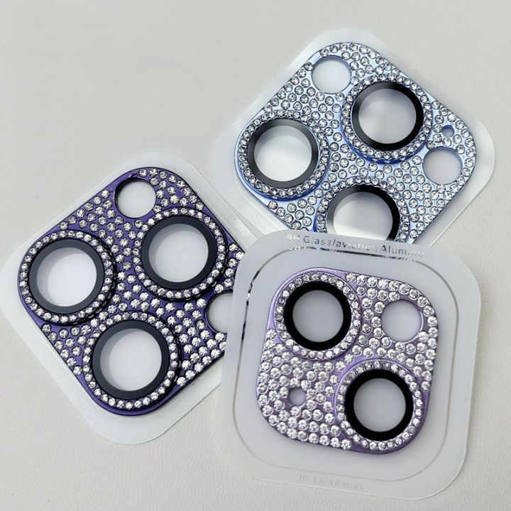 Luxury Glitter Bling Diamond Camera Lens Protector for Iphone