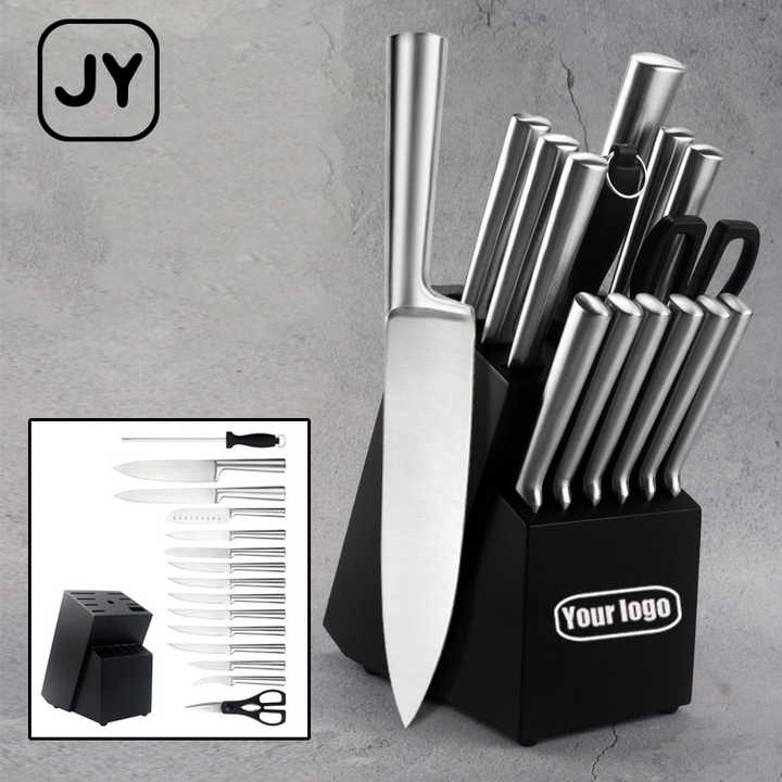 Promotional Oem Low Price Kitchen Knife Block Set Kitchen Knife Set ...