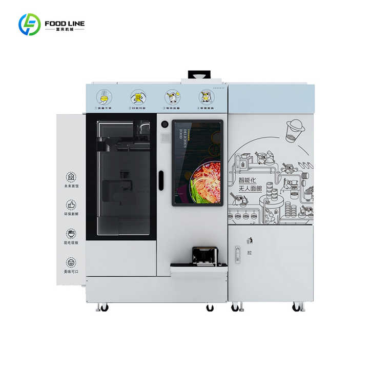 Fast Food Ramen Vending Machine Self-service Vending Machine Food Hot ...