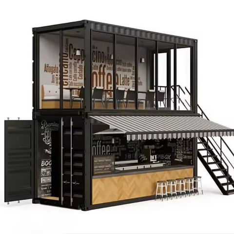 Modern Cottage House Buildings Container House Turnkey Container Homes ...