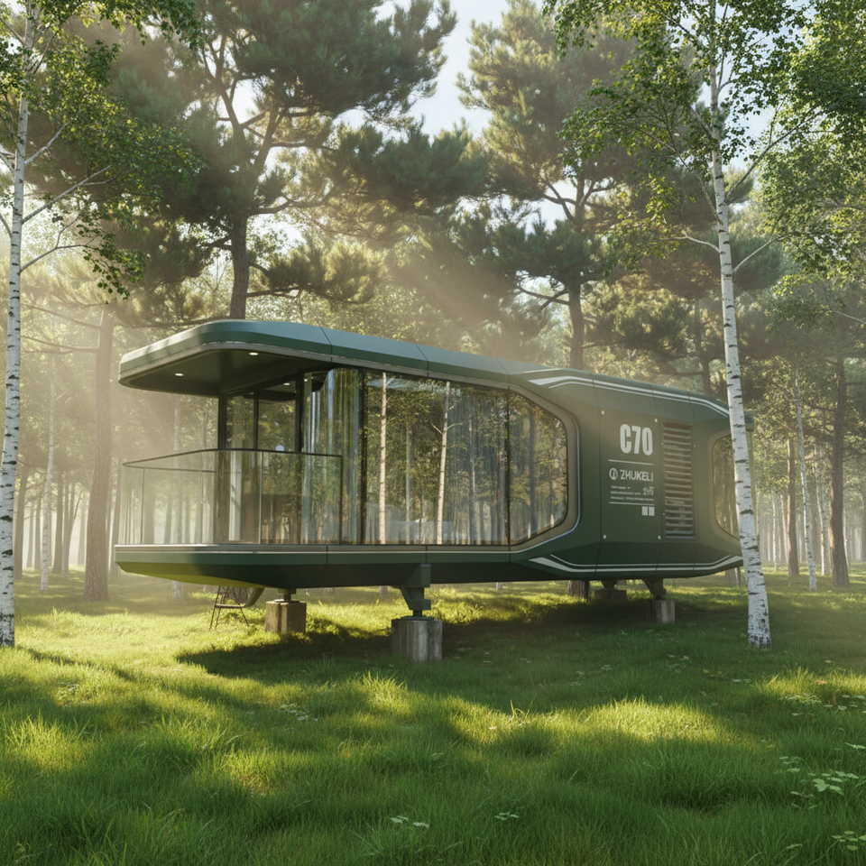 Manufacturer Direct Modern Prefabricated Steel Structure Capsule House ...