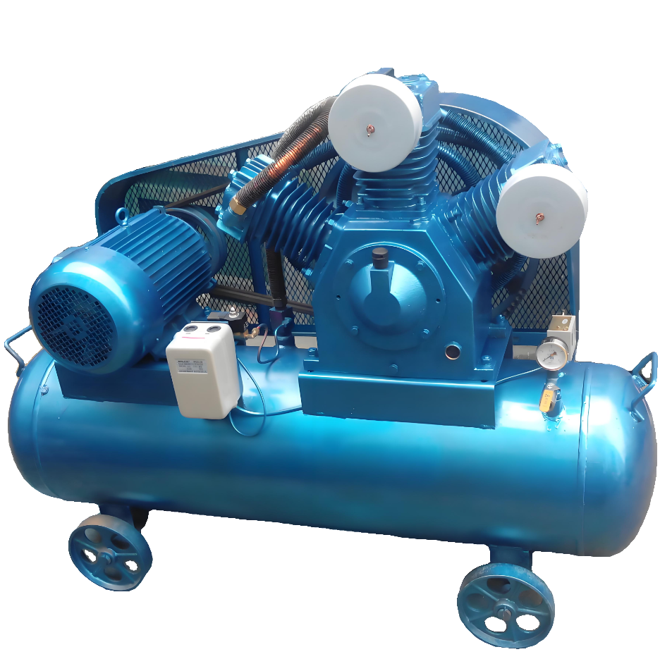 High Pressure Lubricated Electric Silent Large Capacity PISTON AIR PUMP ...