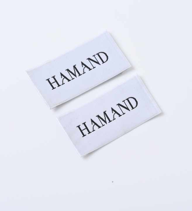 Customized Brand Logo Clothes Garment Fabric Labels High Density ...