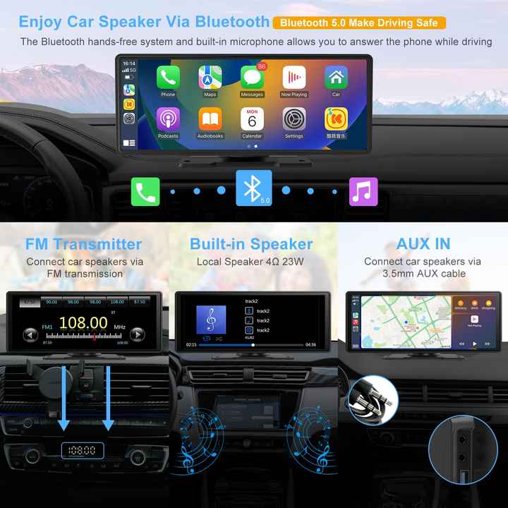 New Model Smart Car Screen in Dash Navigation Portable Touch Screen Car ...