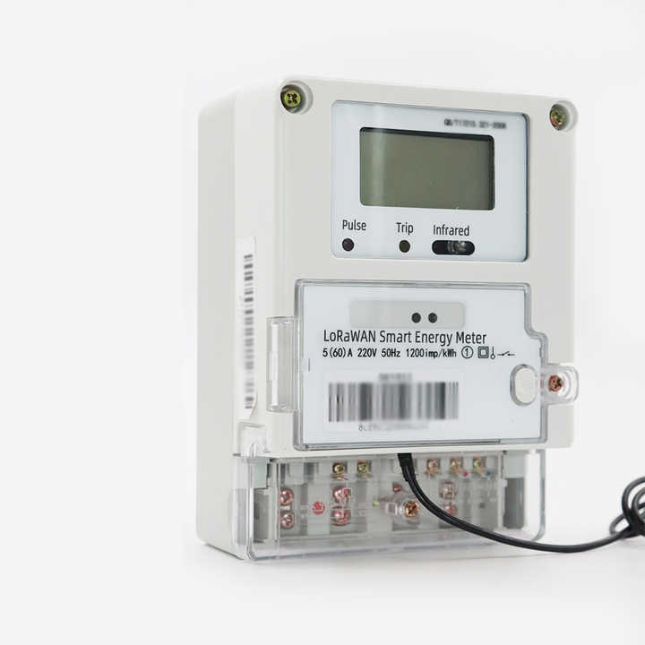 Lorawan Single Phase Electric Meter - Efficient Energy Monitoring