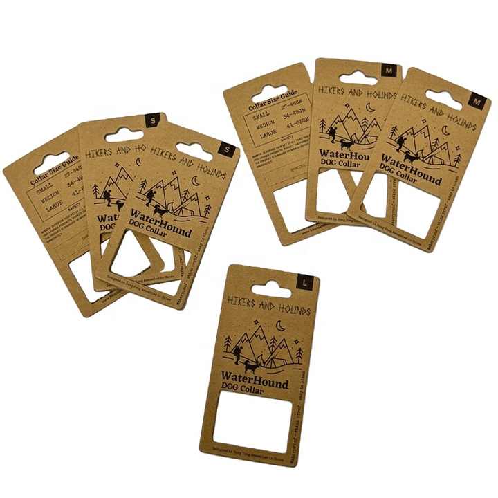 Wholesale Hangers for Dog Harness Dog Collar and Leash Set Cardboard ...
