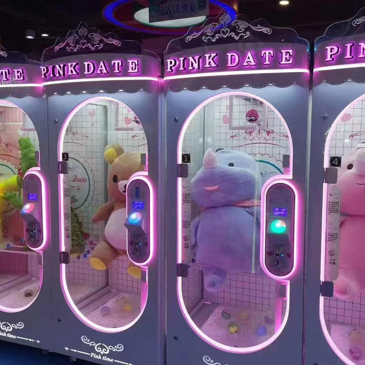 Pink Date Plush Prize Vending Scissors Gift Machine Big Toy Cutting ...