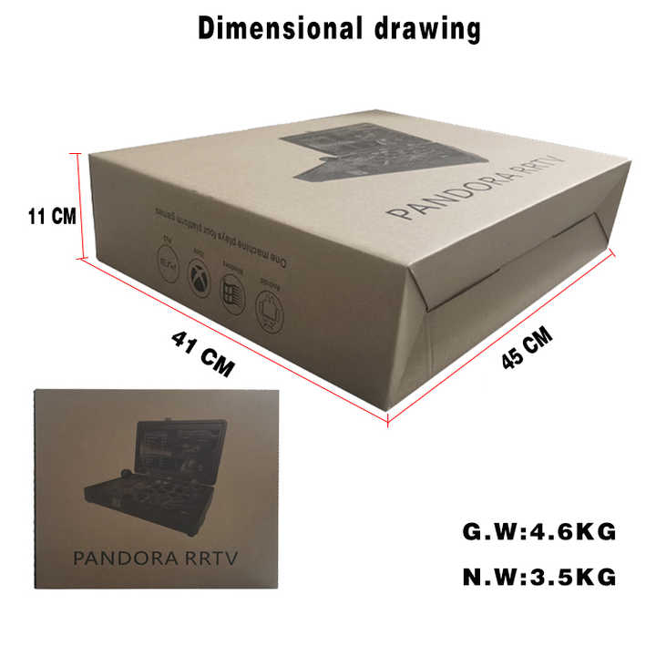 Retro Portable Arcade Game Console with Customized Colors & OEM Options