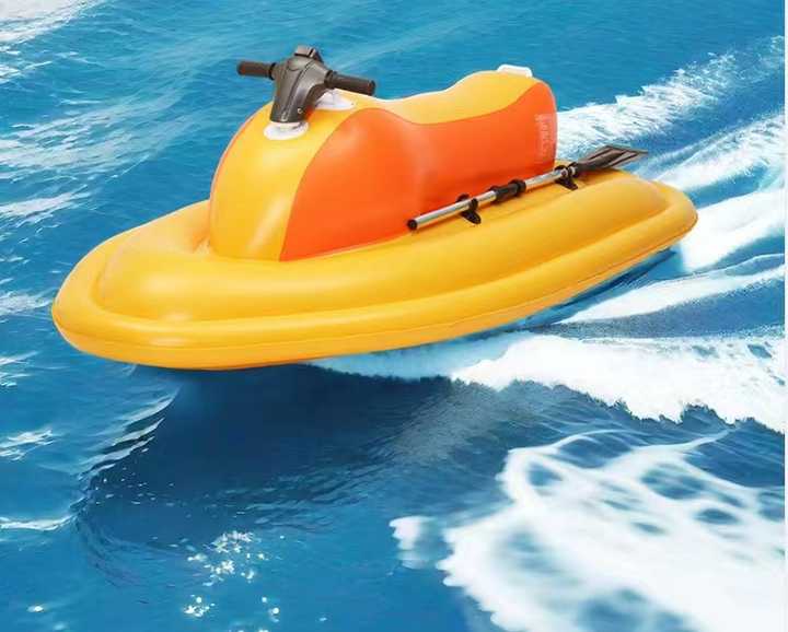 Remote Control Electric Motorized Inflatable Jet Ski Boat